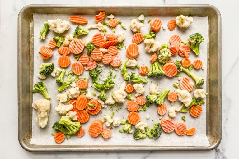 Frozen California Blend Vegetables Recipe - Freezer Foodie