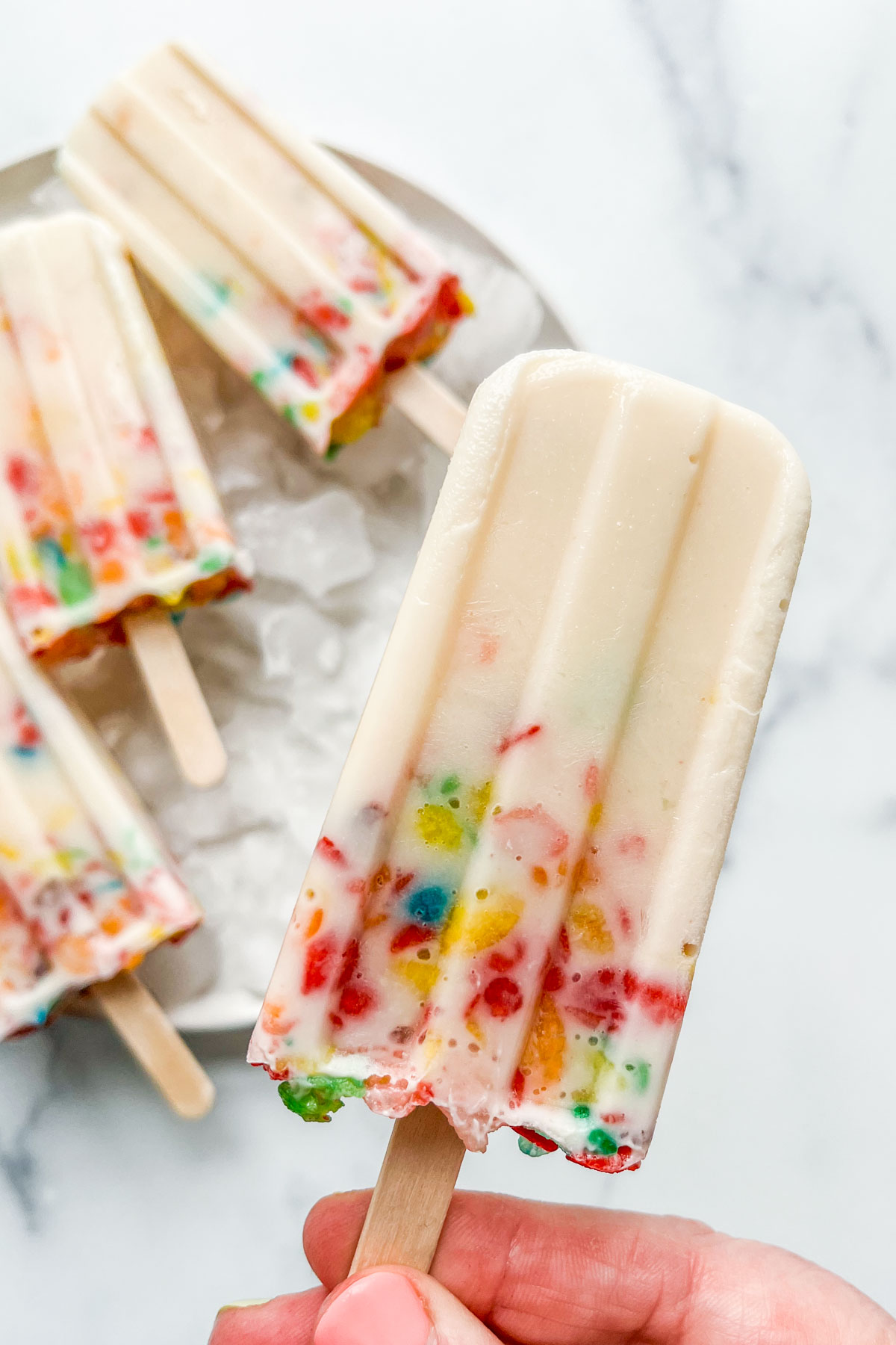 Breakfast Cereal Popsicles - Freezer Foodie