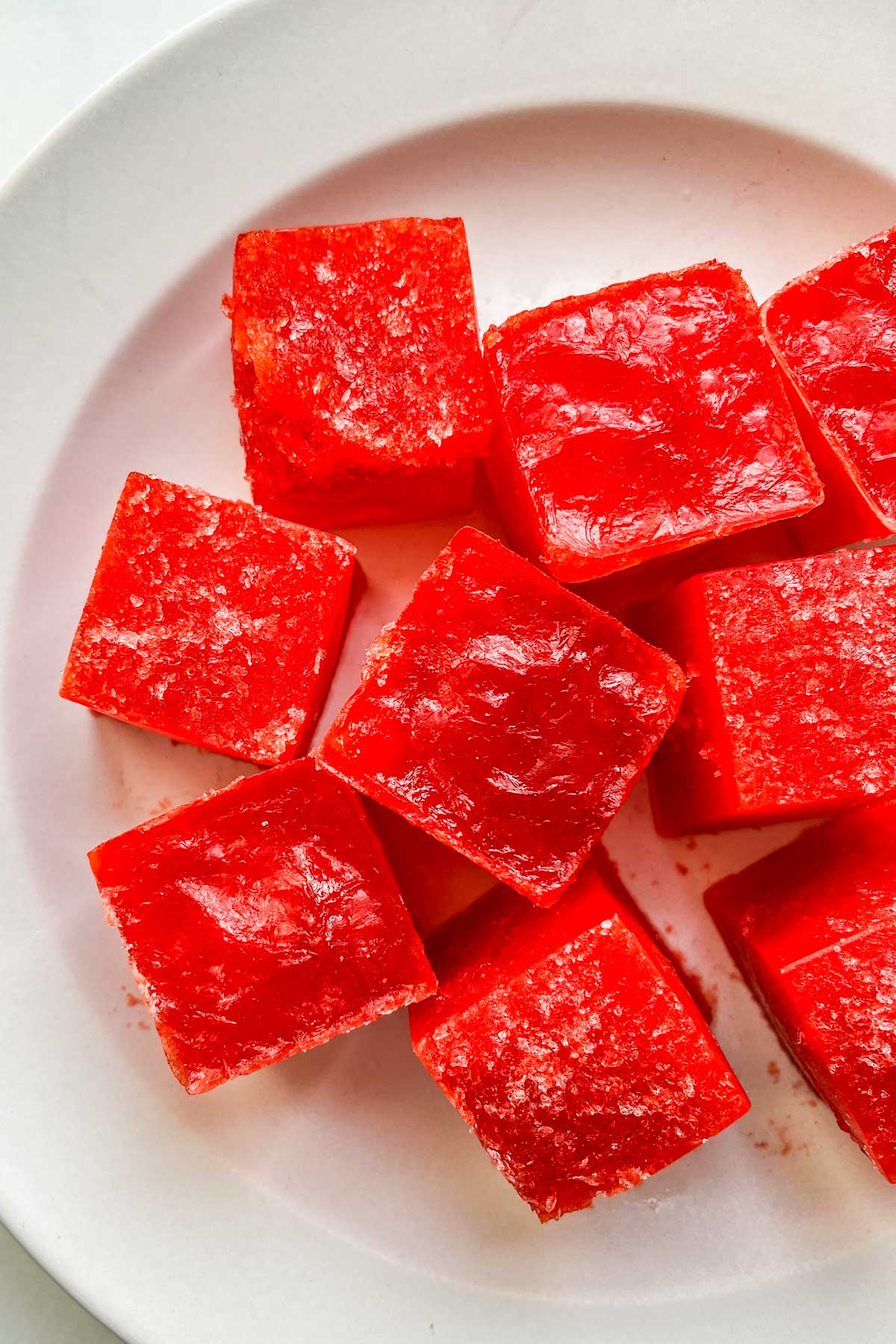 Frozen Jello Freezer Foodie