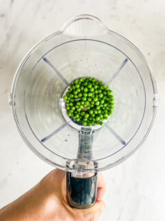 Frozen Pea Guacamole AKA Mockamole - Freezer Foodie